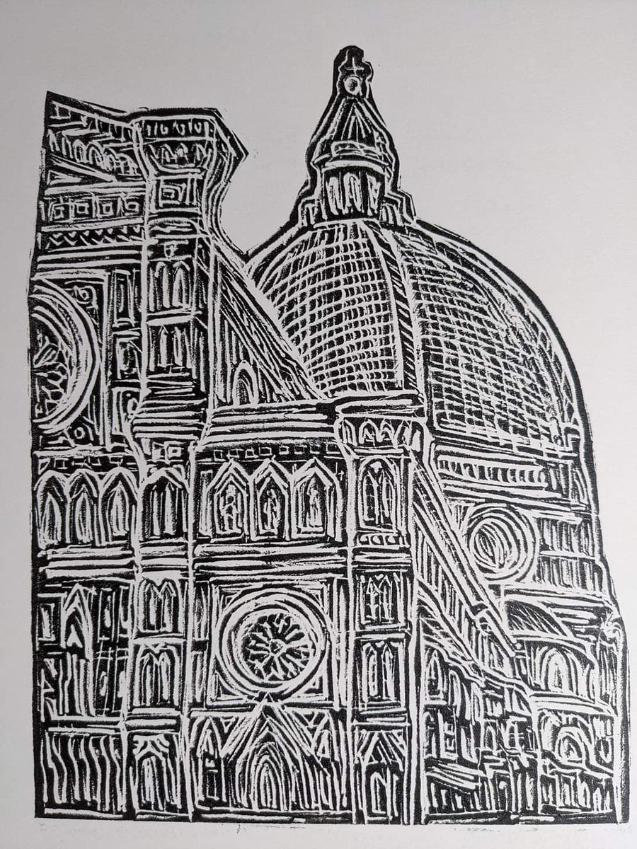 Cat, Original Print – Motch.art